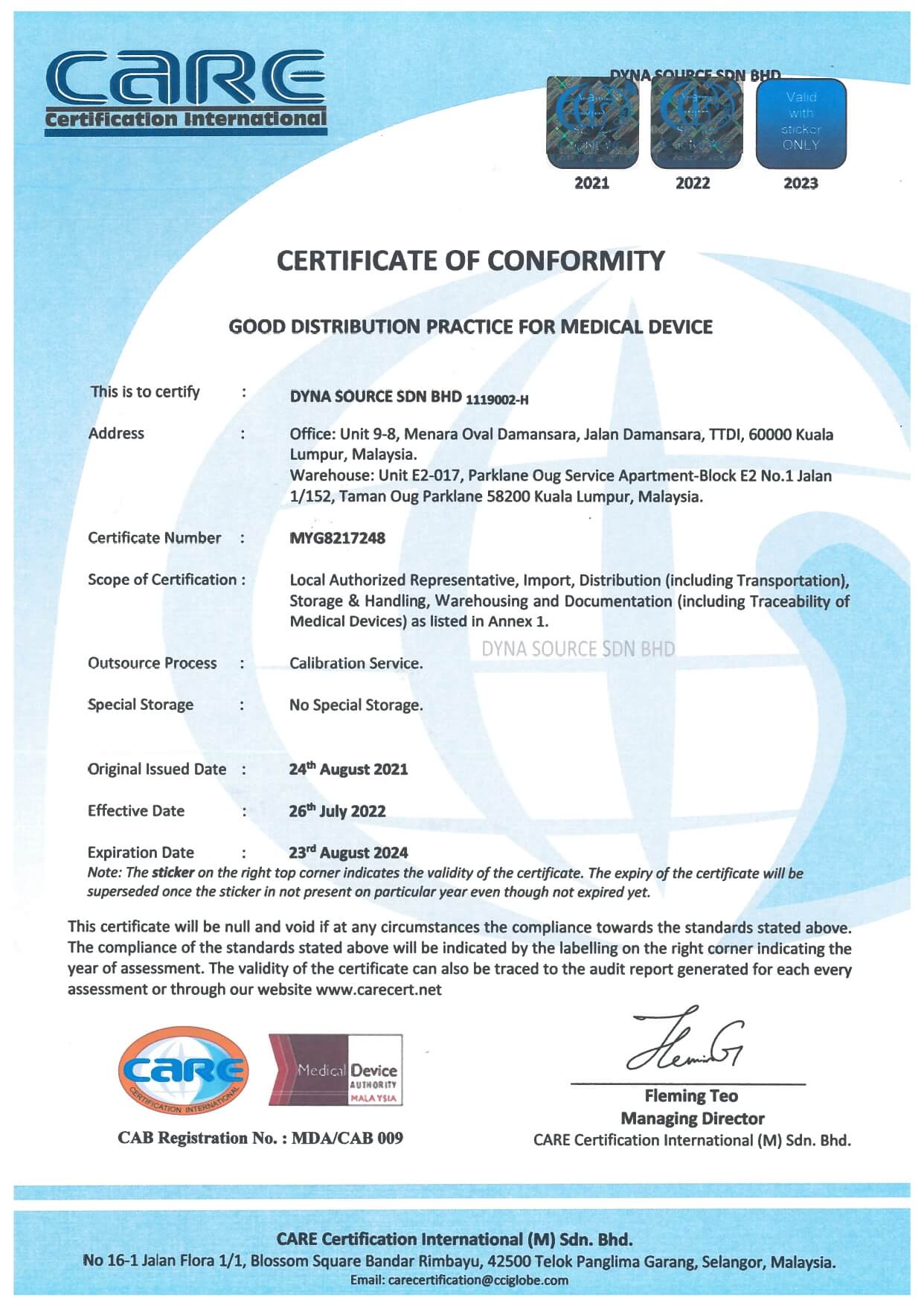 Dyna Medical - Dyna Source Sdn Bhd